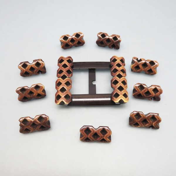 Lattice Button - Etsy