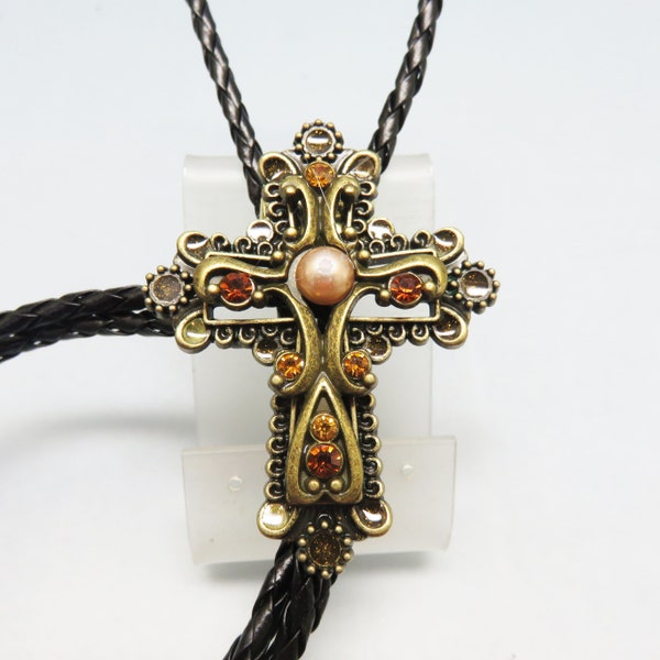 Jeweled Cross - Etsy