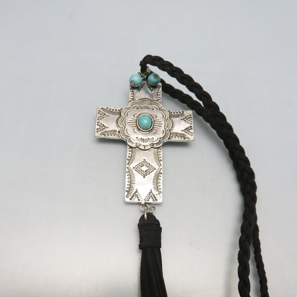 Native American Cross Pendant - Etsy