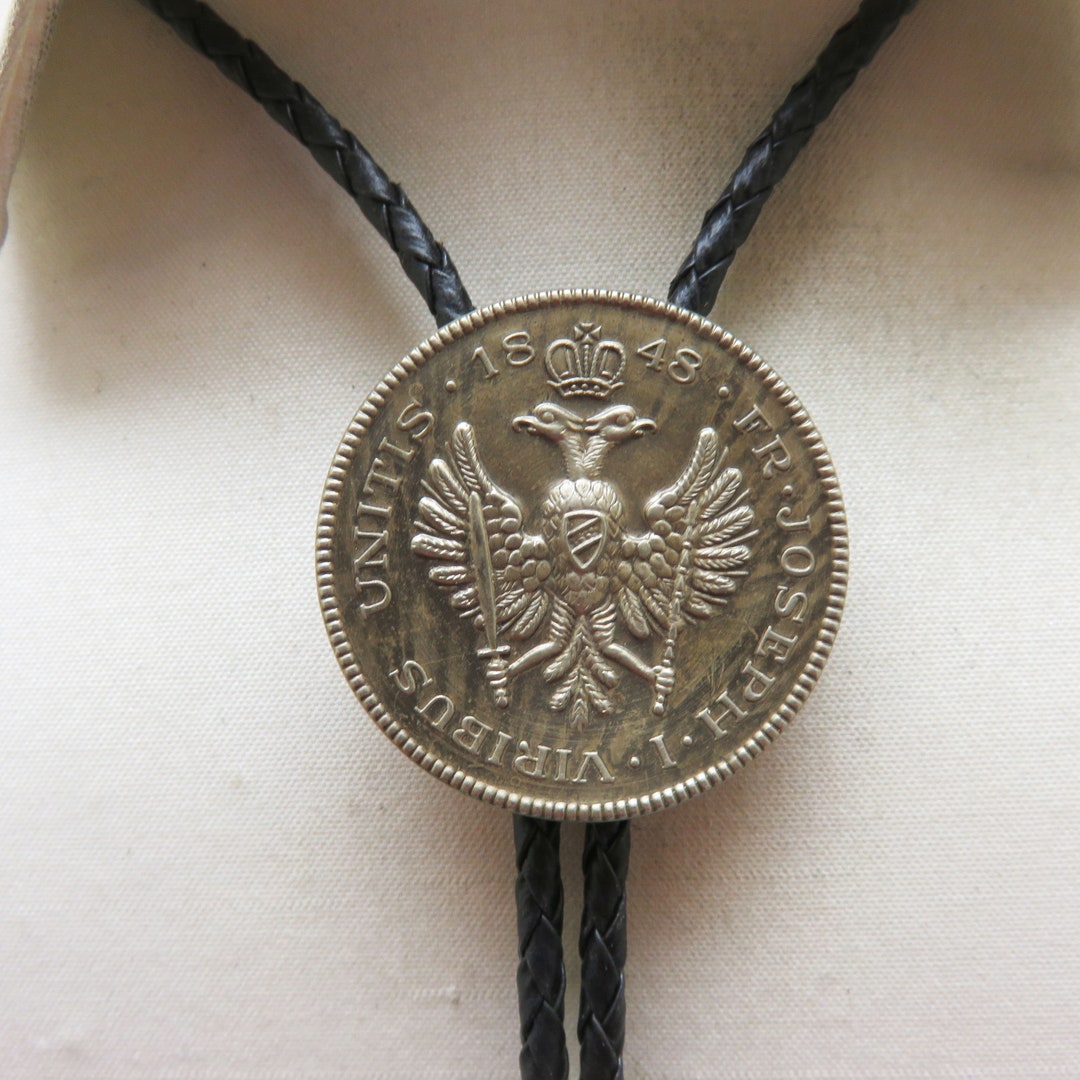 Replica Coin Bolo Tie, Handmade Bolo - Etsy