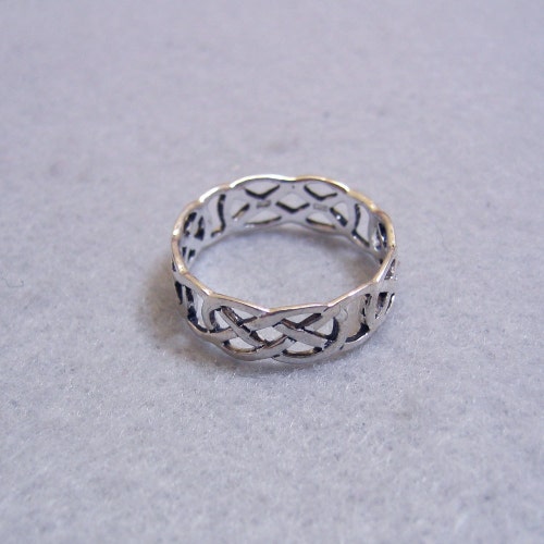 Woven Wire Ring - Etsy