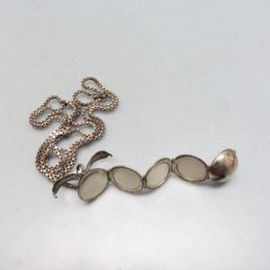 Mint Vintage Sterling Multi-picture Locket Necklace, Round Ball Locket ...