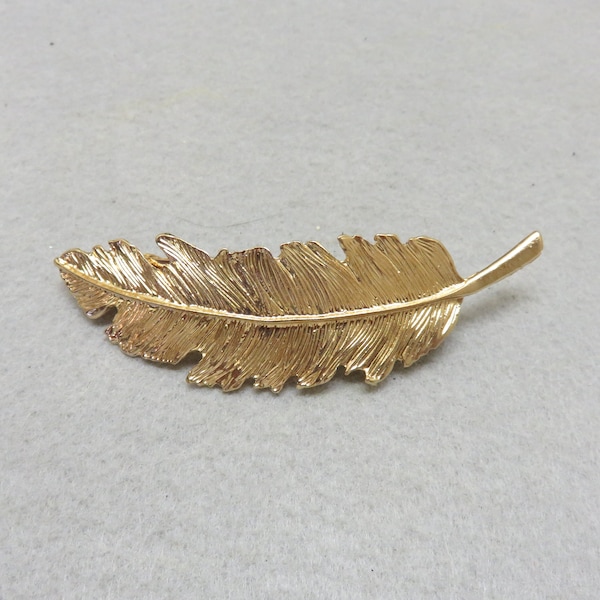 Feather Barrette - Etsy