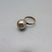 Fancy Danish Modern Sphere on Top Sterling Ring, Size 6.25 - Etsy