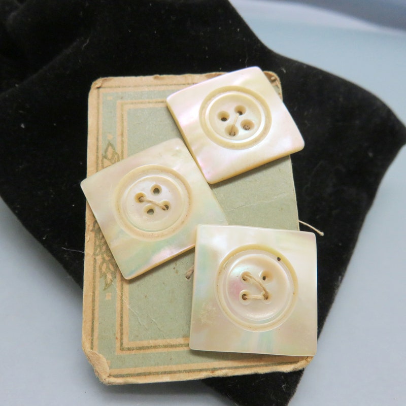 Square Buttons - Etsy