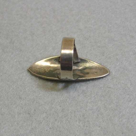 J. Nezzie Sterling Silver and Inlaid Turquoise Native… - Gem