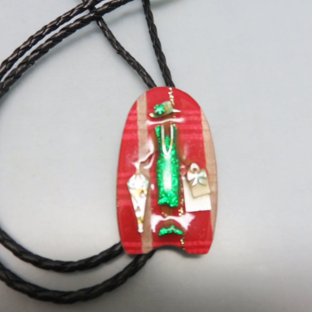 Fashion and Dress Form Bolo Tie, Handmade, Lucinda Style - Etsy