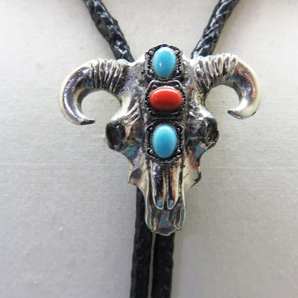 Rams Skull Bolo Tie for Men - Etsy