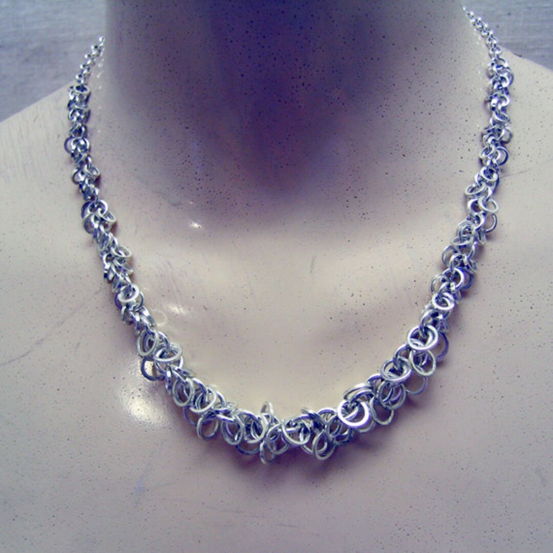 Vintage Signed Avon Silverplated Multi Ring Chain 19 Inch Necklace - Etsy