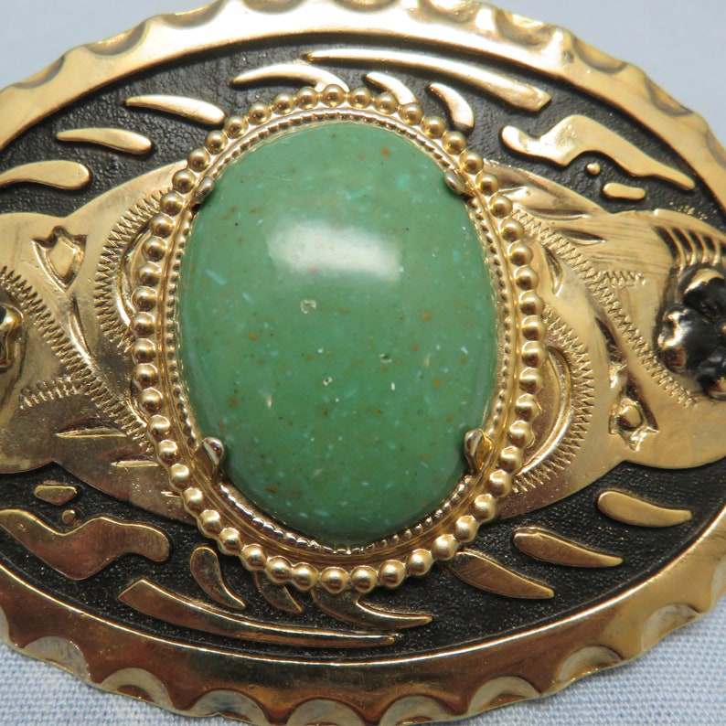 Natural Chinese Turquoise Western Style Belt Buckle New - Etsy