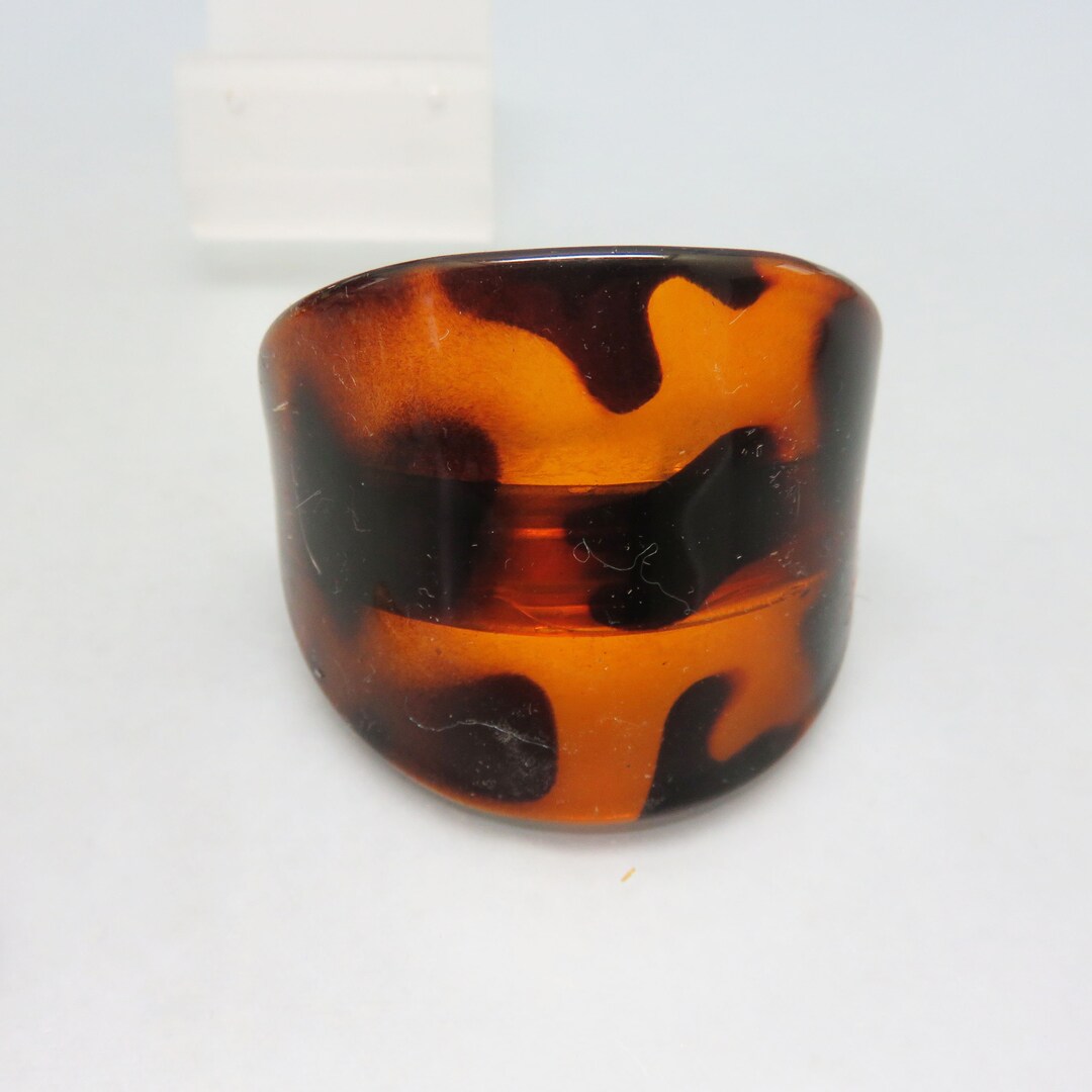 Vintage Tortoise Shell Plastic Hair Barrette Ponytail Holder - Etsy