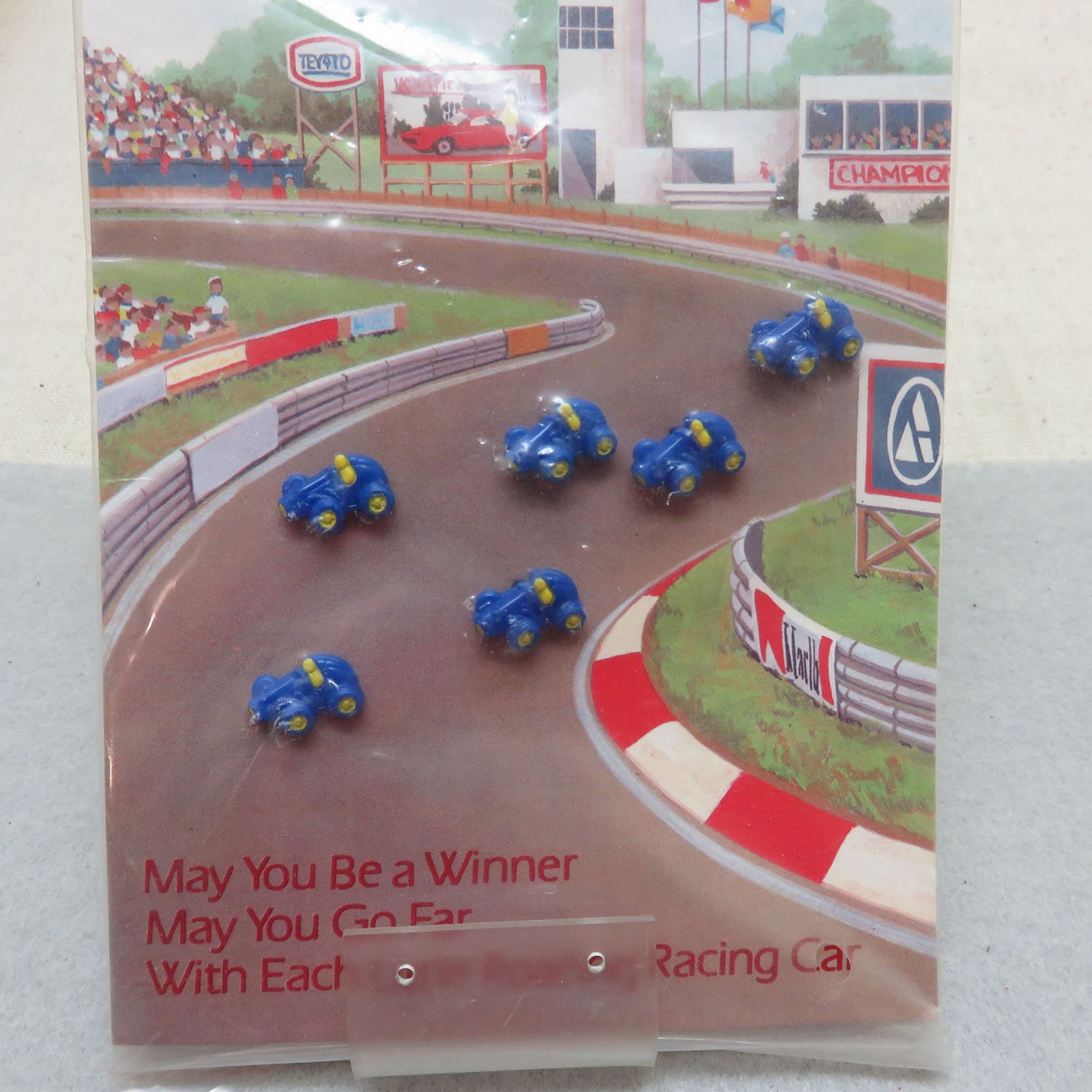 Set of 6 Vintage Race Car Button Mint Avon Buttons .5 Inch - Etsy