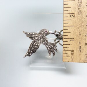 Vintage Avon Marcasite Hummingbird Brooch - Etsy