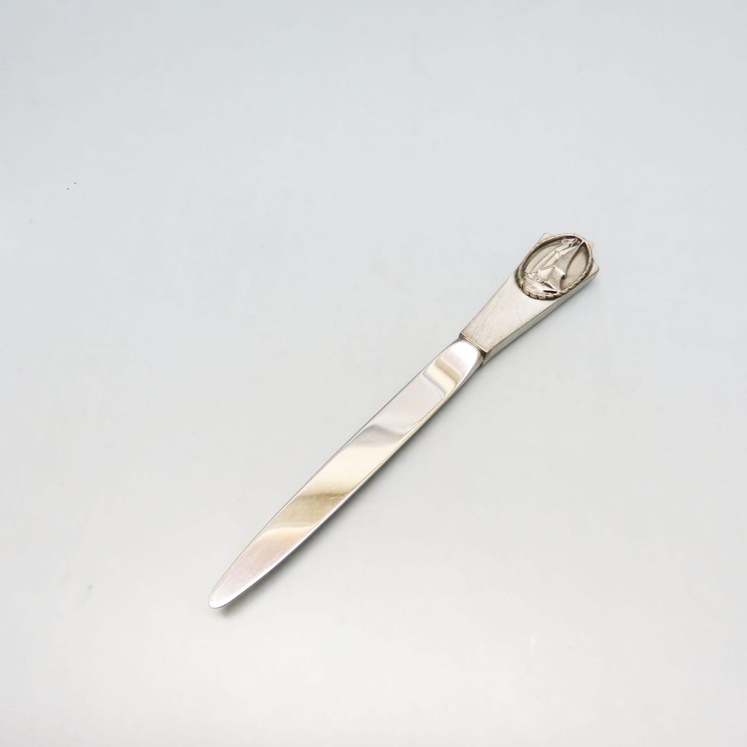 Vintage Pewter Sailboat Letter Opener, Seagull Pewter, Canada - Etsy