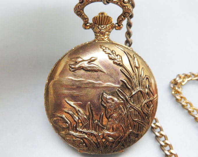 Time Square Vintage Style Pocket Watch, Keeps Great Time! - Etsy