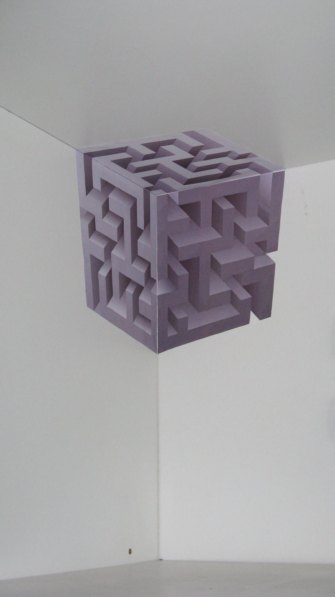 Trending 3D Cube Optical Illusion – Melting Cube Wall Effect – Cubic ...