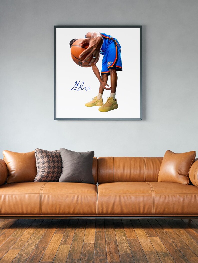 Shai Gilgeous-alexander PNG, 3D Basketball Graphic, NBA Fan Art ...