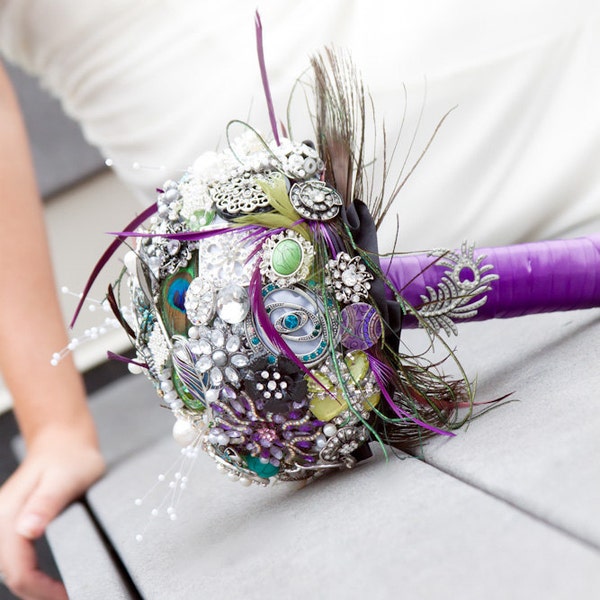 Bridesmaid Brooch Bouquet - Etsy
