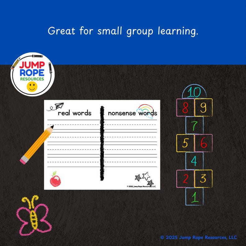 CVC & Nonsense Words Game | Short Vowel Phonics Activity | Literacy ...
