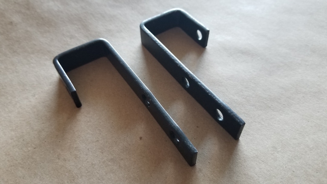 Bunk Bed Ladder Hooks (set of 2) (black Steel = Powder Coated) - Etsy
