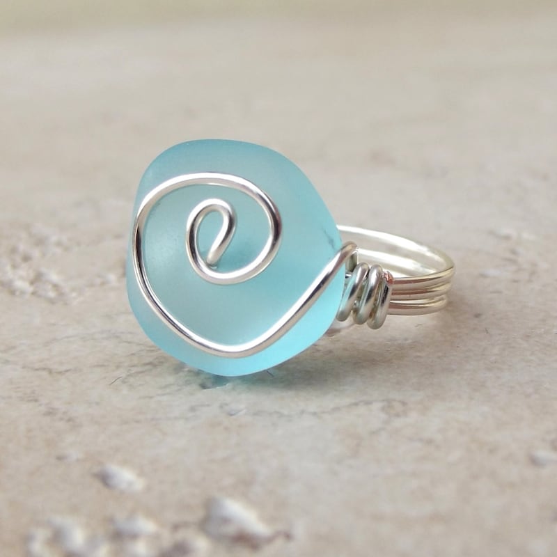 Glass Ring - Etsy