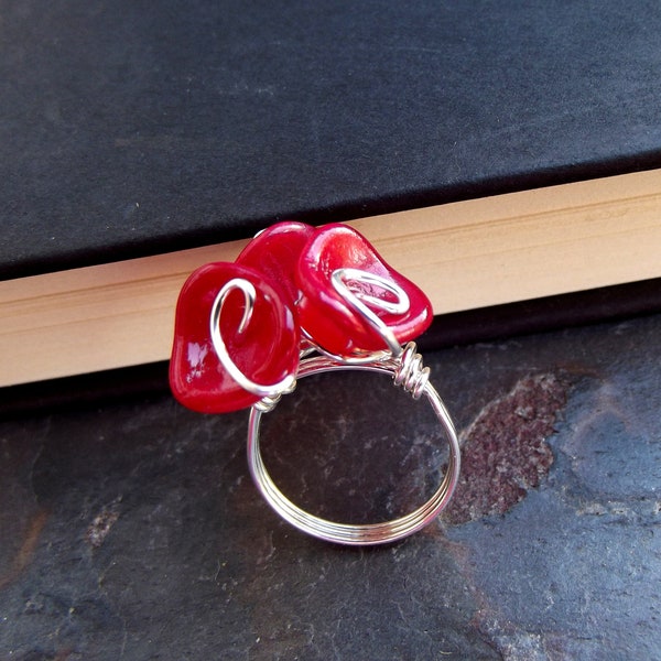 Cranberry Bouquet - Etsy