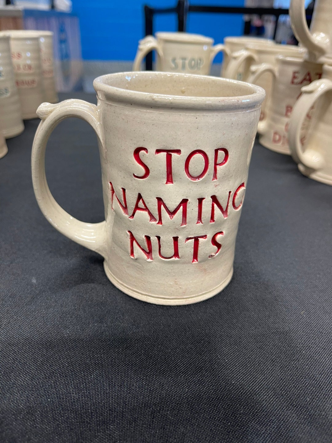 16oz Stop Naming Nuts Mug - Etsy
