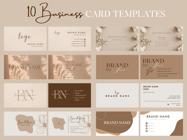Business Card Templates, Business Card Kit | Business Cards, Thank You ...