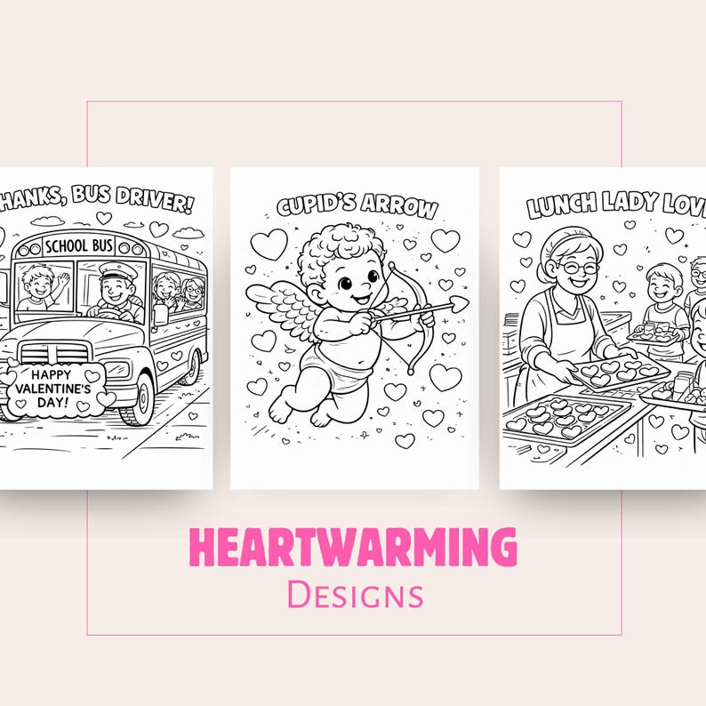 Valentine Coloring Pages for Kids and Tweens | Classroom & Family ...