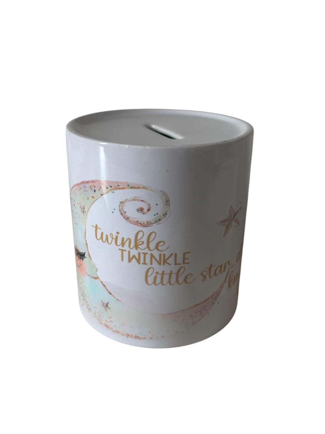 Twinkle Gold Star Moneybox - Etsy