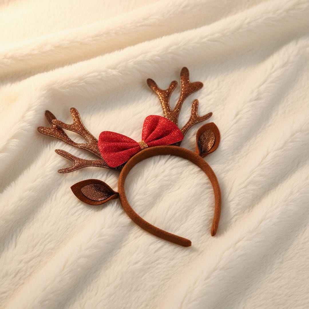 Christmas Reindeer,parade Headband,xmas Antlers - Etsy