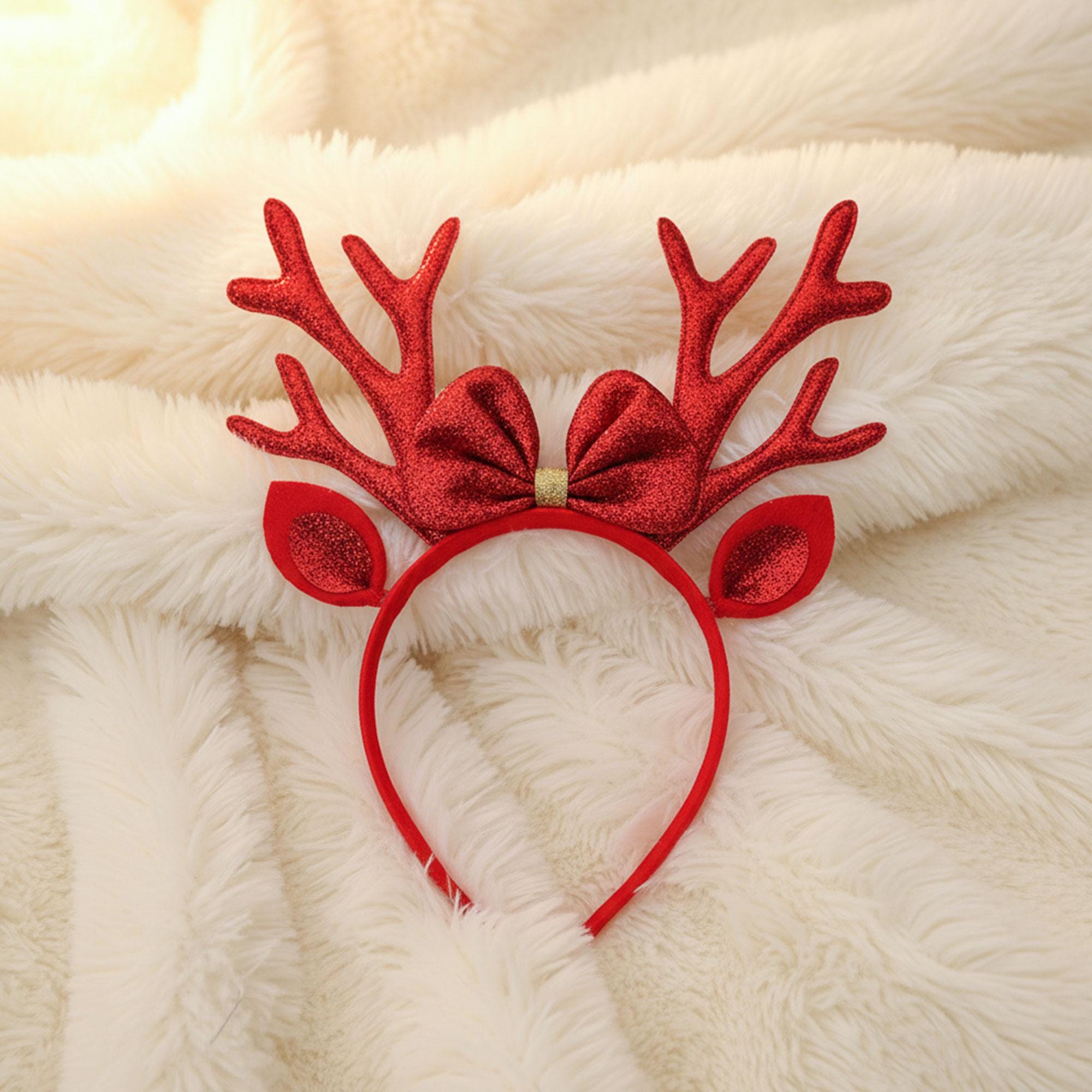 Christmas Reindeer,parade Headband,xmas Antlers - Etsy