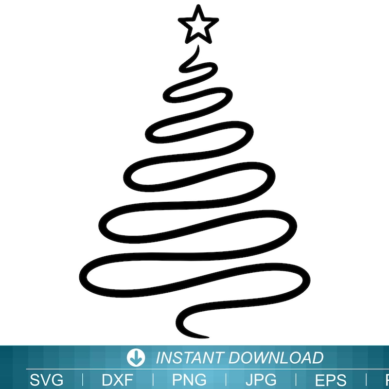 Christmas Tree Svg' - Etsy
