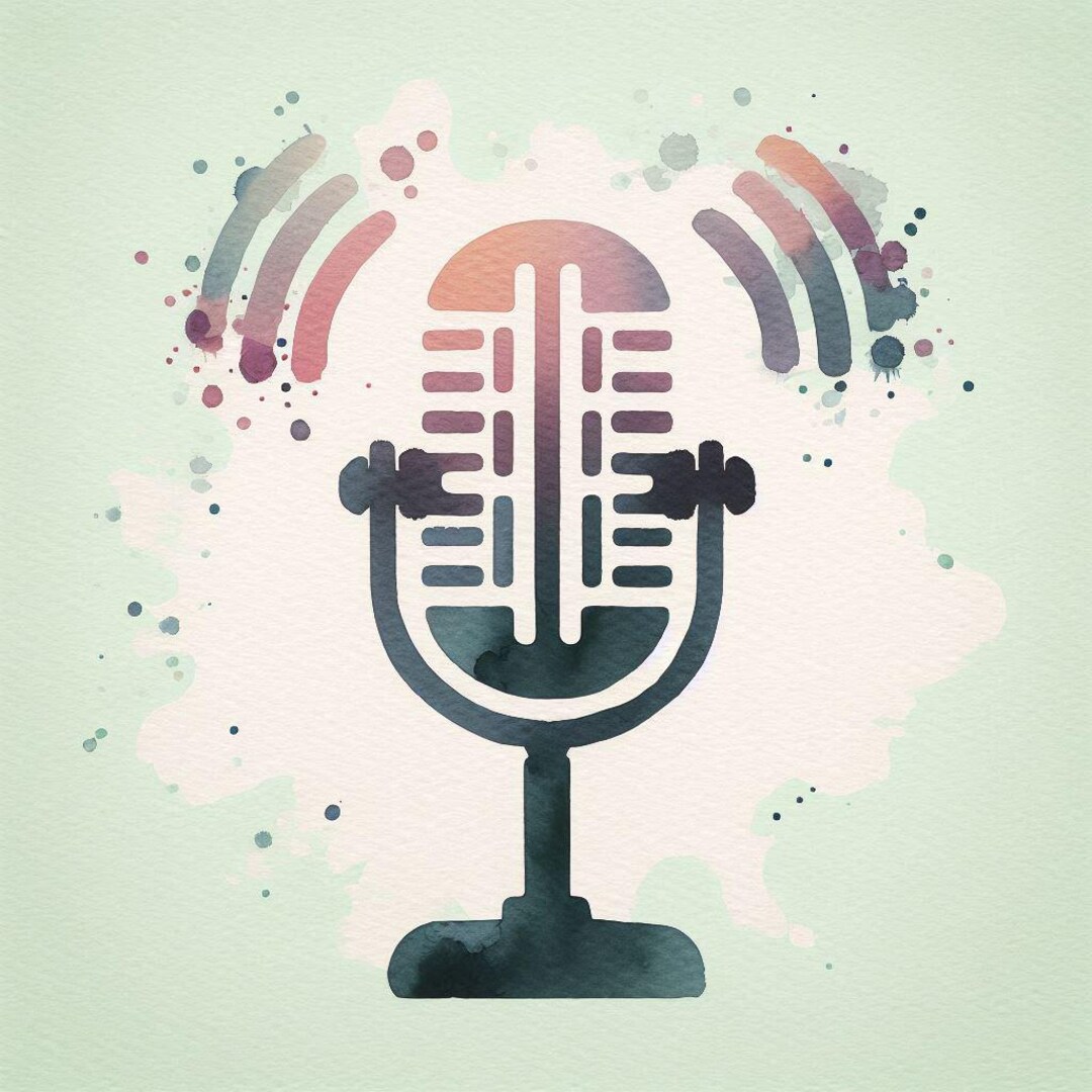 Pack of 8 Podcast Microphone Logos – Customizable and Ready-to-use ...