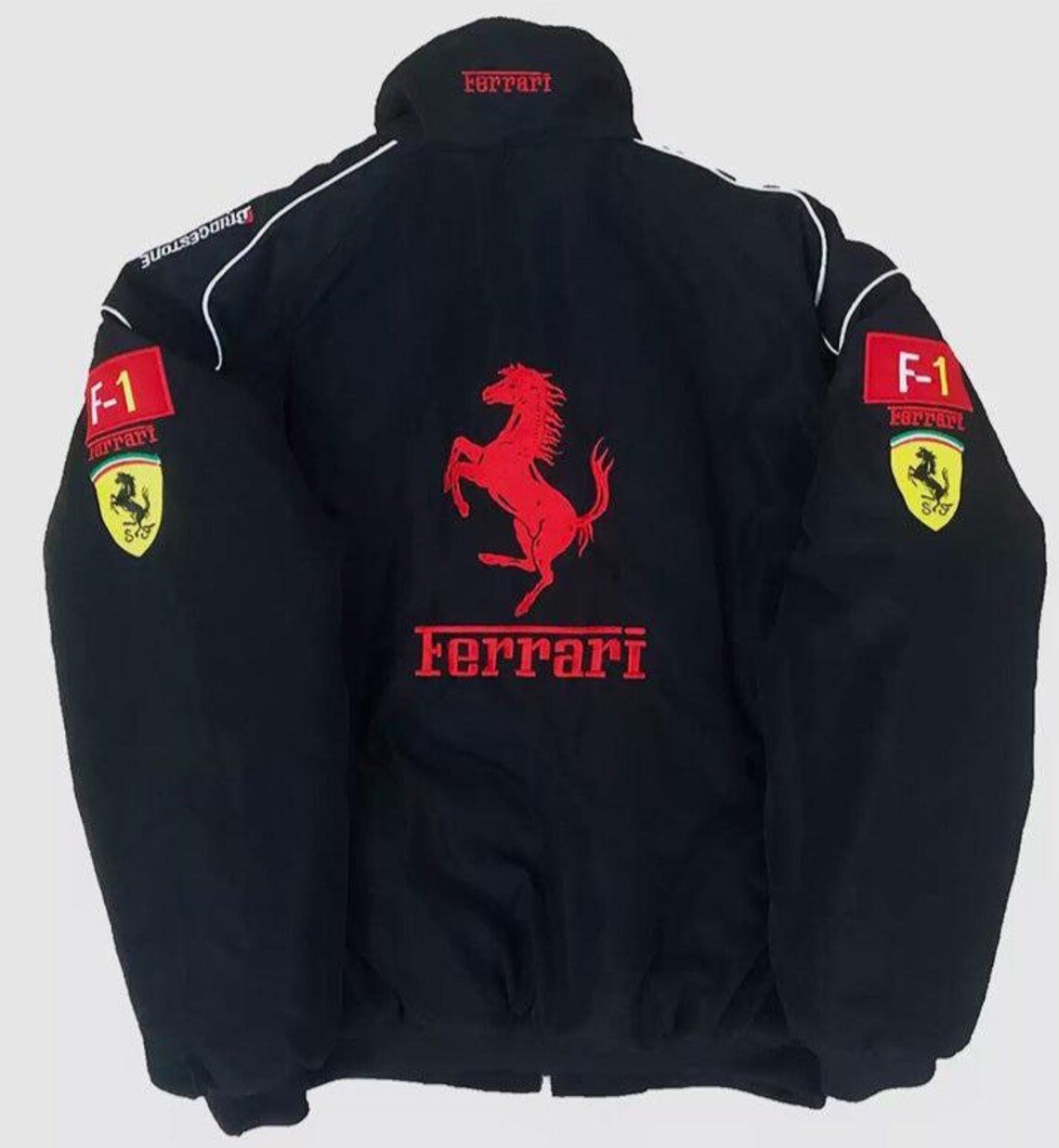 Ferrari F1 Racing Jacket, Motorsport Windbreaker, Unisex Streetwear ...