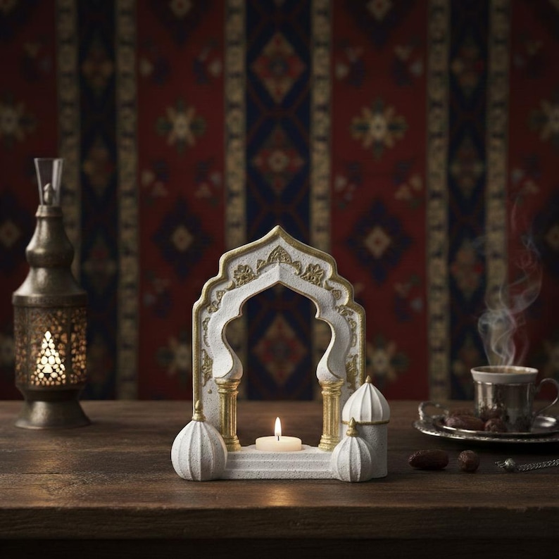 Ramadan 2026 Islamic Mosque Door Decor, Eid Mubarak Home Decoration ...