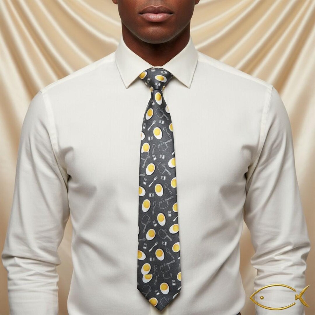 Food Neckties for Men, Funny Ties, Novelty Ties, Food Print, Unique ...