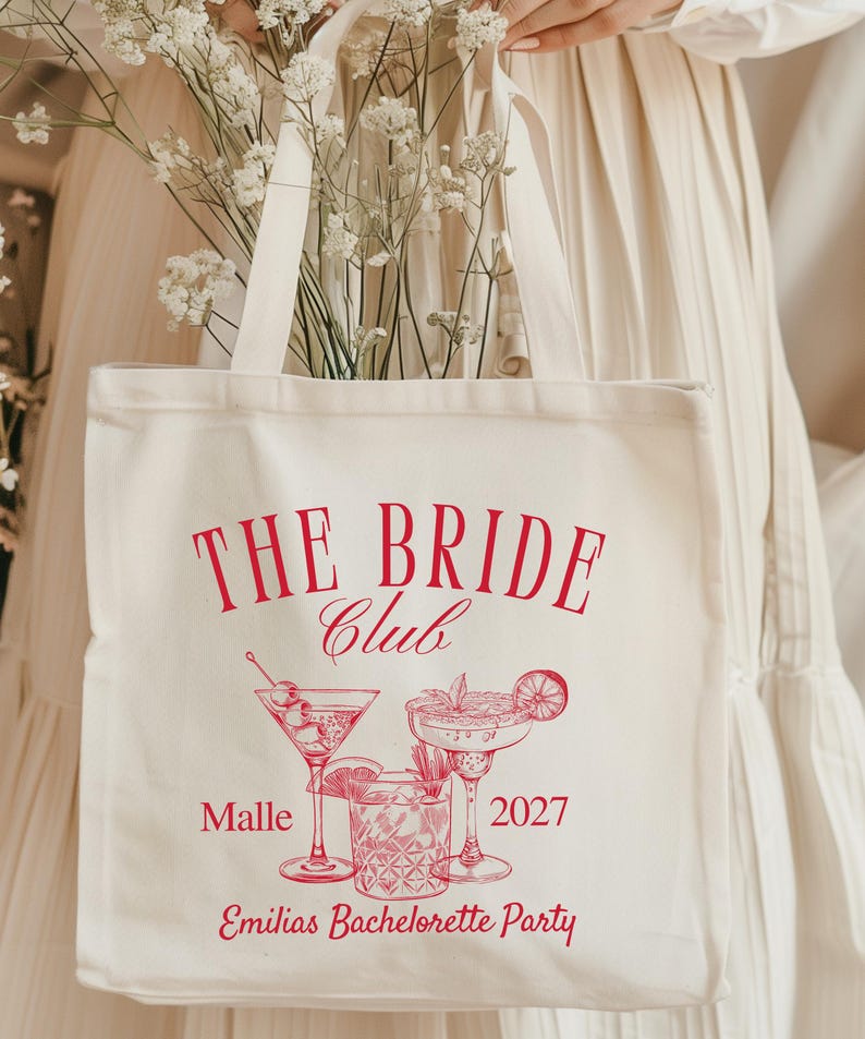 Personalized Hen Party Bag, Team Bride Bag, Bridesmaid Gift, Hen Party ...