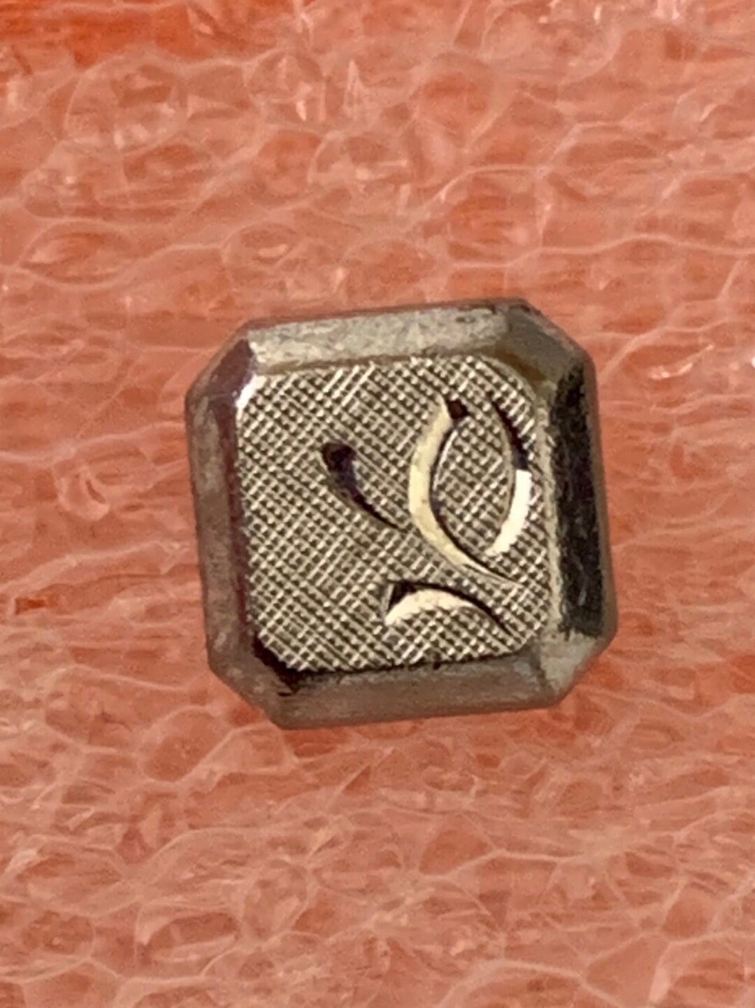 Swank Simple Square Etched Silver Tone Tie Tac or Tack Pin - Etsy