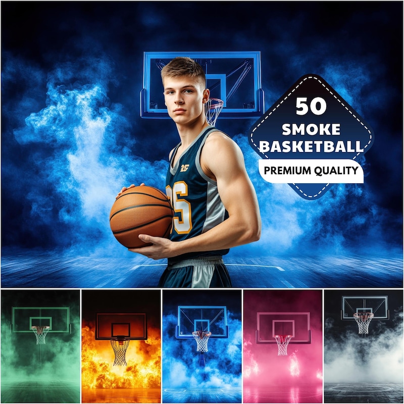 Basketball Backdrop - Etsy