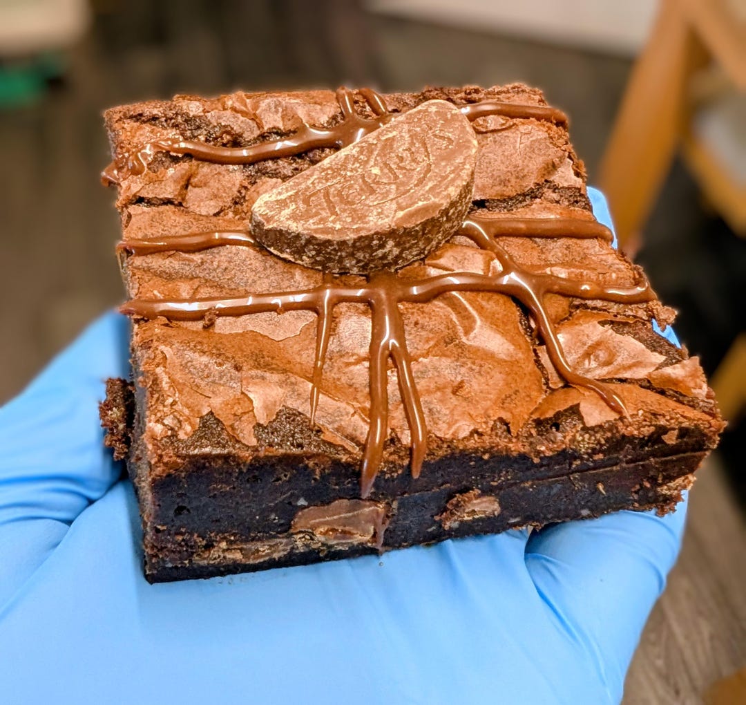 Brownie Box 9 Slice - Etsy