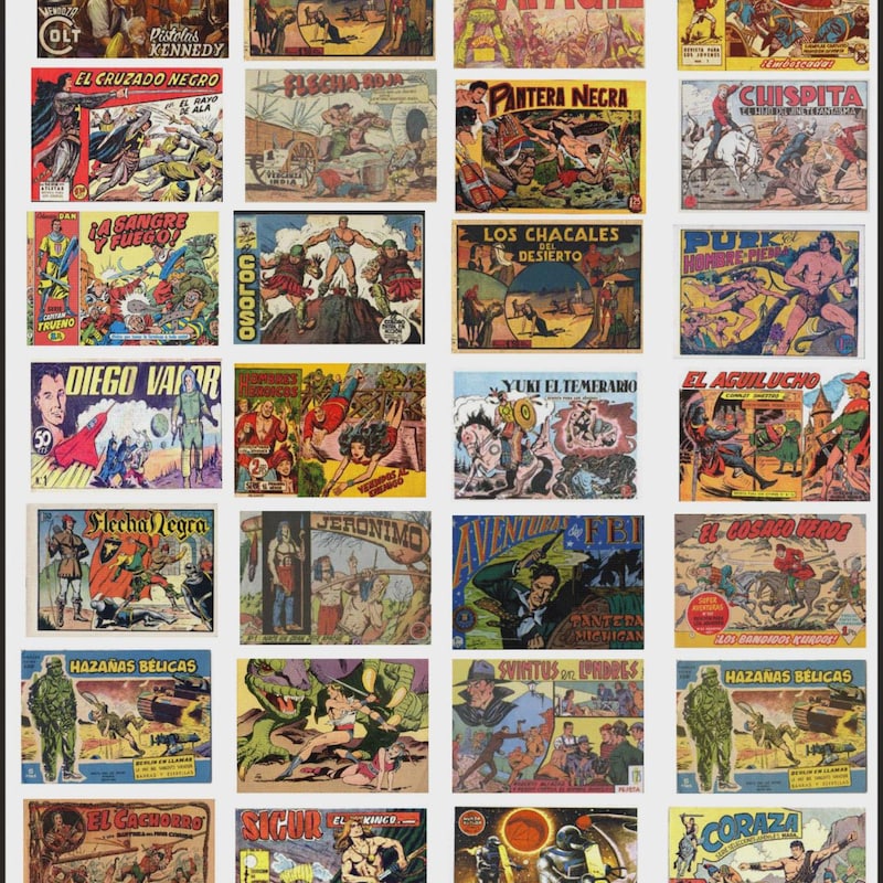 Vintage Comics Copy - Etsy