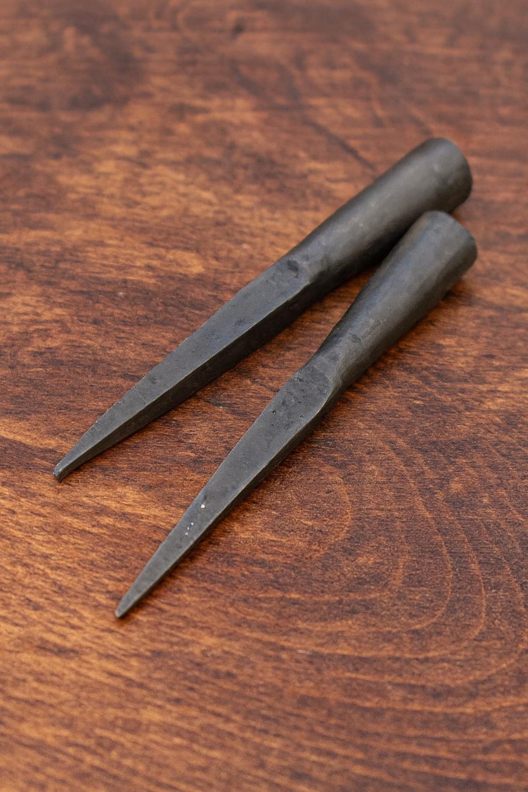 Hand Forged Bodkin Style Iron Point – Medieval Art Object | Rustic Iron ...