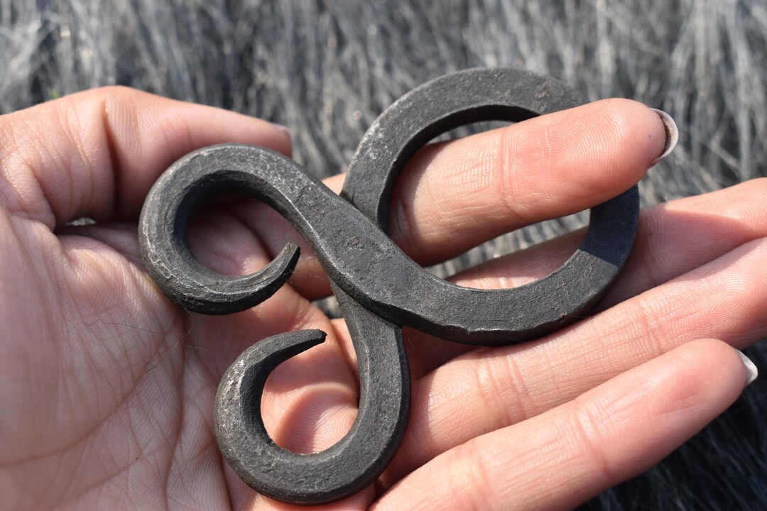 Handcrafted Troll Cross Belt Buckle – Rustic Nordic Style Waist ...