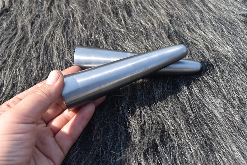 Handcrafted Medieval-inspired Iron Butt Cap | Rustic Metal Craft ...