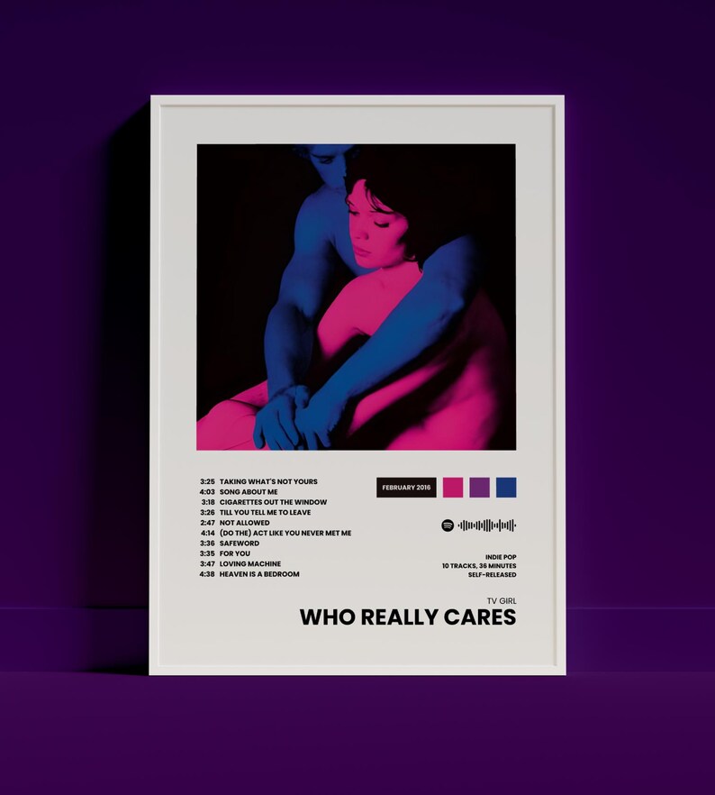 TV Girl Digital Poster Set – Indie Pop Album Art Prints, Vintage ...