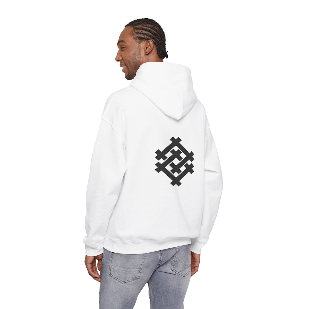 Japanese Igeta Kamon Hoodie, Cross Lattice Pattern, Unisex - Etsy