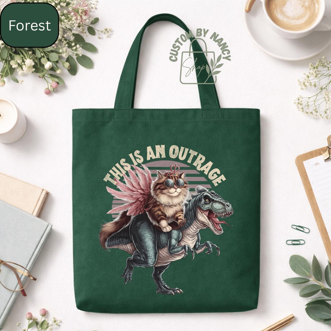 Princess Donut and Mongo Tote Bag Canvas, Dungeon Crawler Carl Tote Bag ...