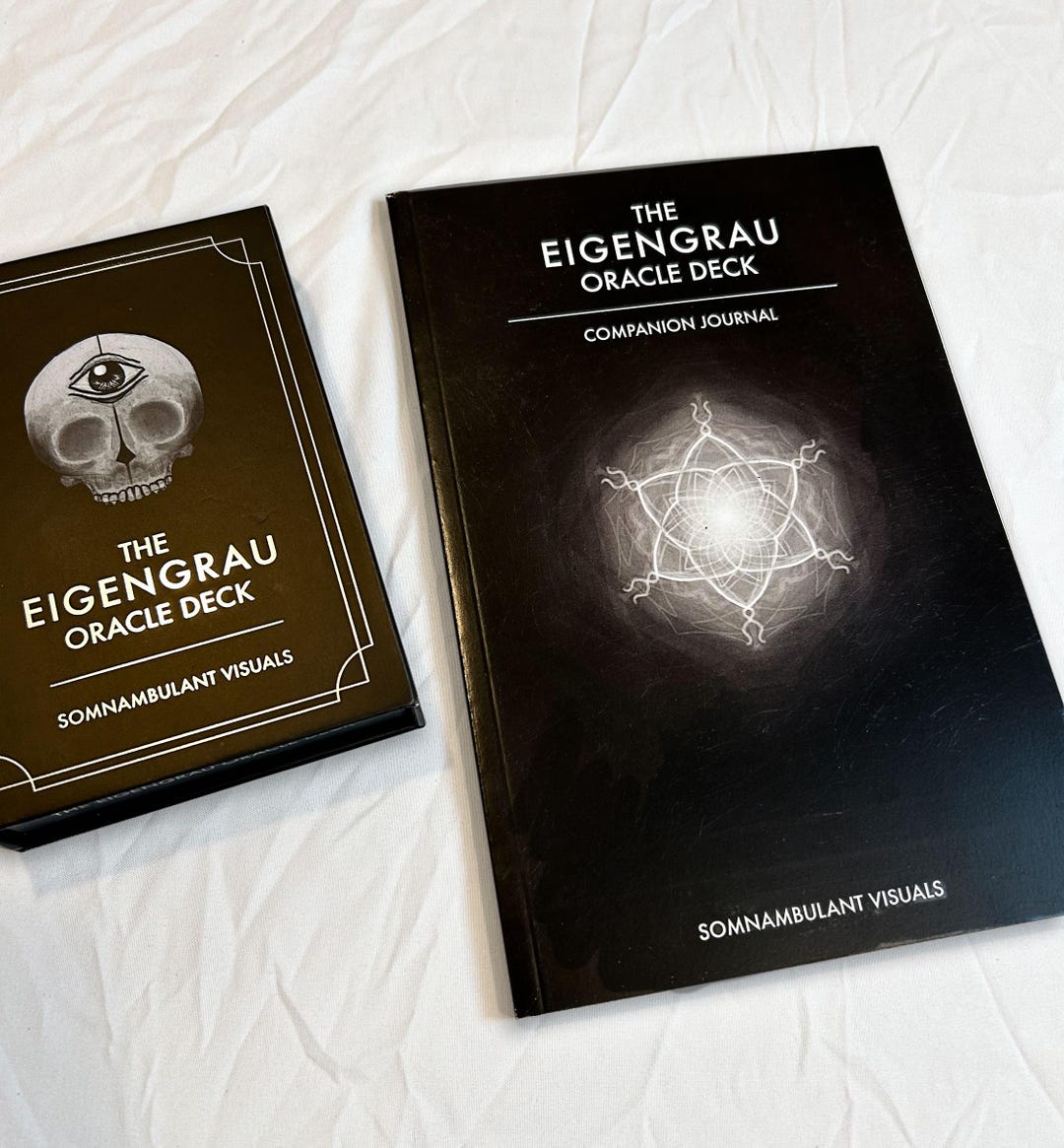 Eigengrau Oracle Deck Companion Journal — Fully Illustrated, Blank ...