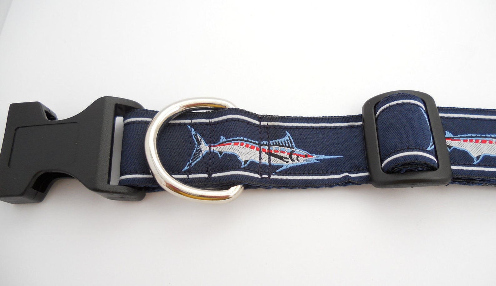 Blue Marlin Fish Dog Collar - Etsy